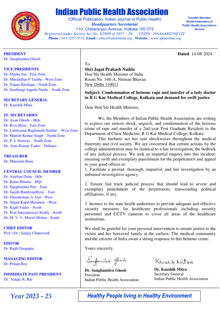 IPHA – Indian Public Health Association